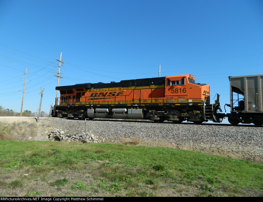 BNSF 5816 - DPU
